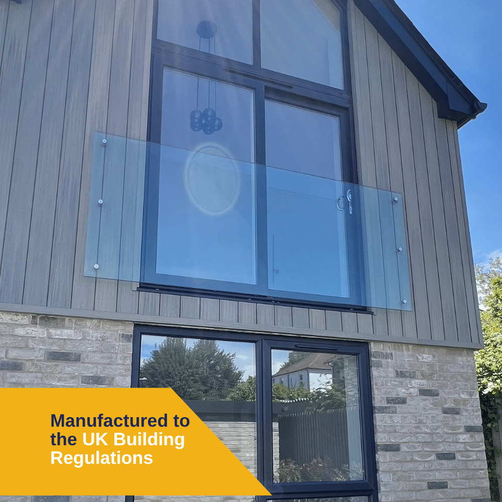 Frameless Glass Juliet Balconies | Safe, Trusted across UK